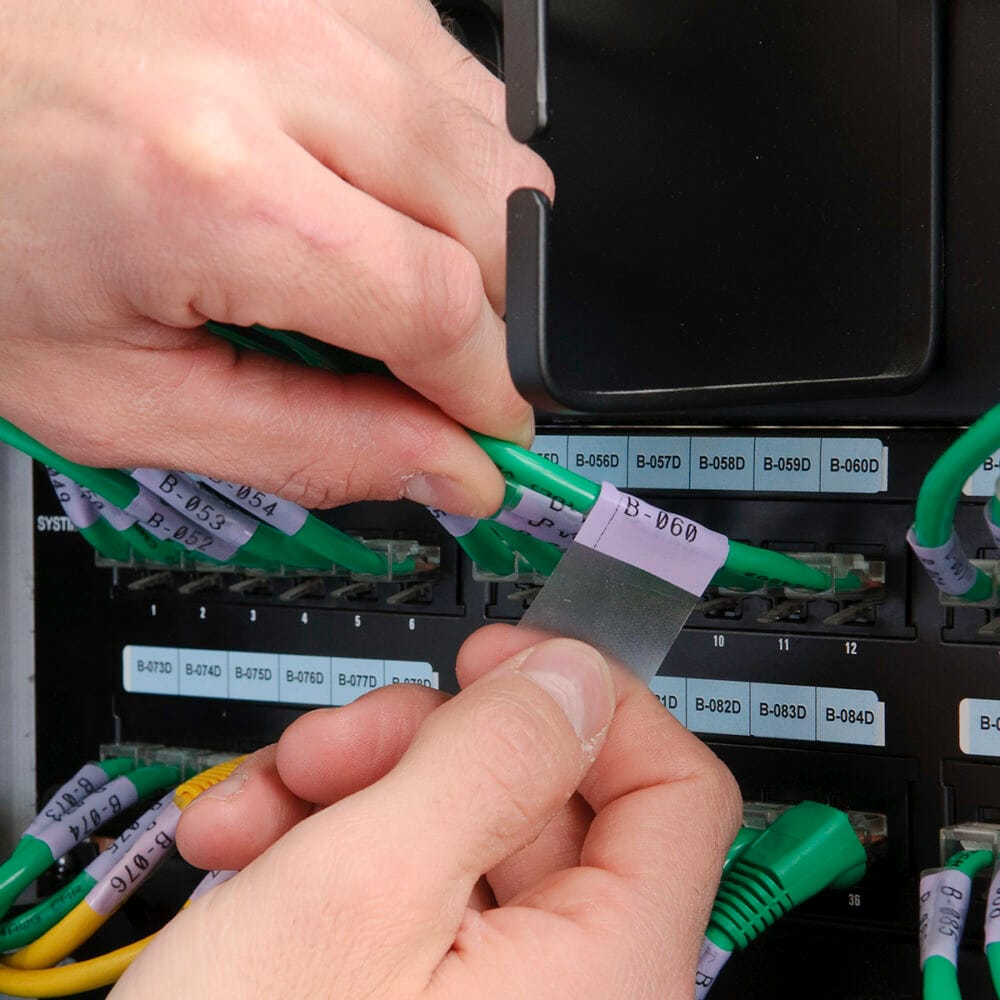 Vinyl cable label for BMP51 " Collinder® Labelling System