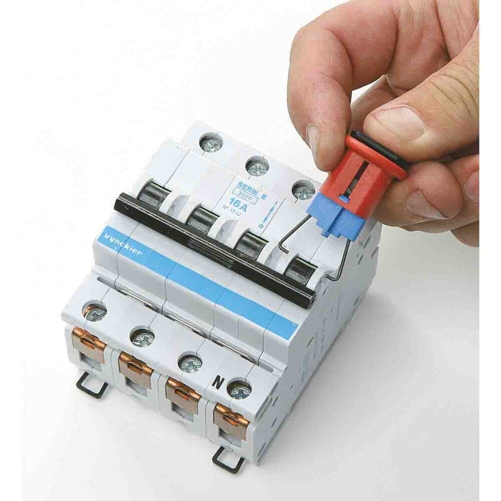 Automatic fuse lock PIS Pin in standard " Collinder® Labelling system