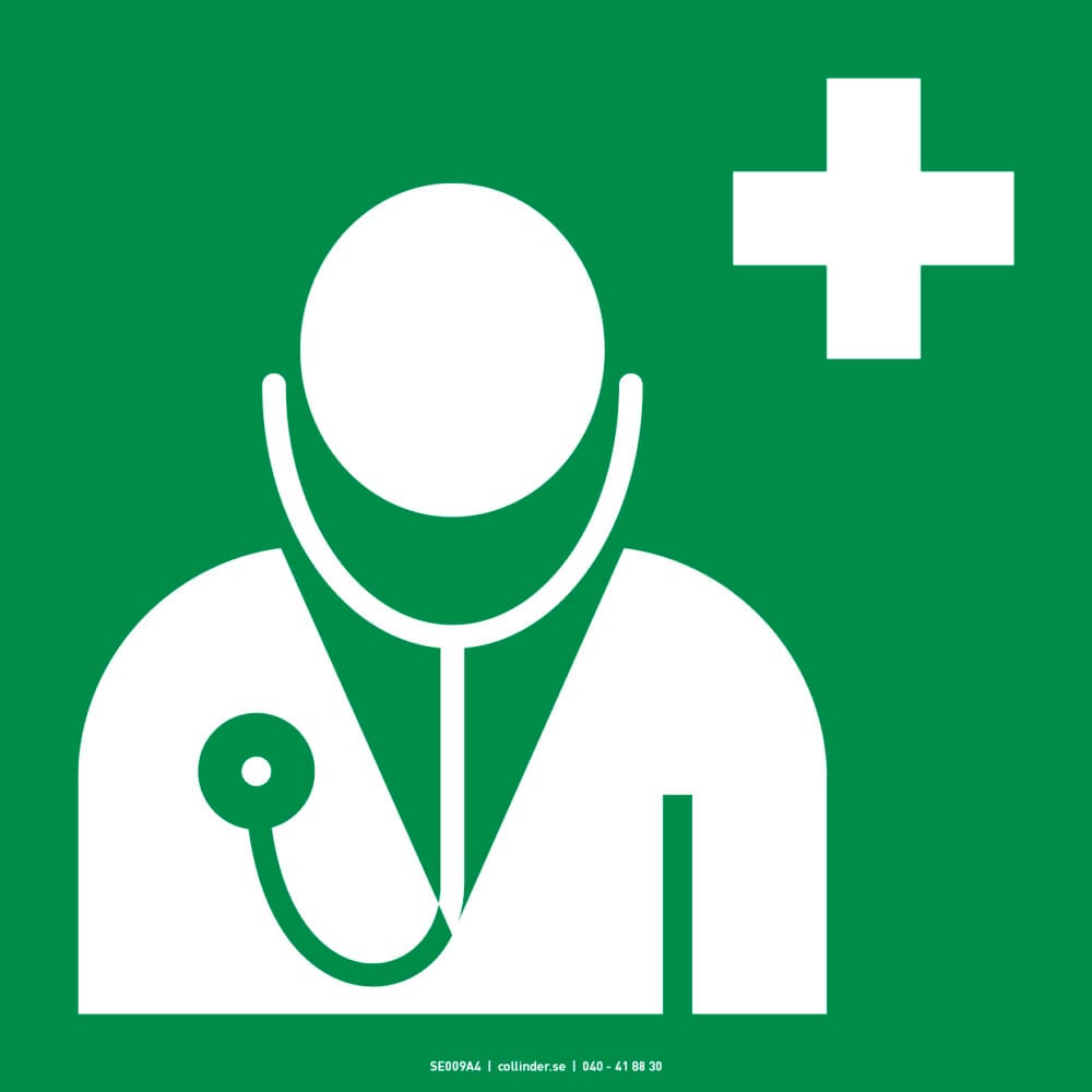 E009 Doctors (ISO) " Collinder® labelling system