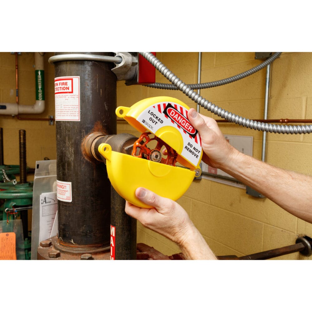 Valve gear locks " Collinder® labelling system